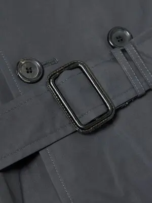 Oliver Peoples Albers Belted Woven Trench Coat