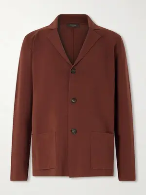 SLOWEAR Cotton-crepe Blazer