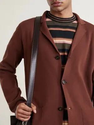 SLOWEAR Cotton-crepe Blazer