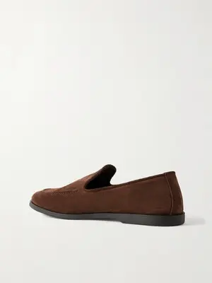 George Cleverley Cornwall Suede Loafers