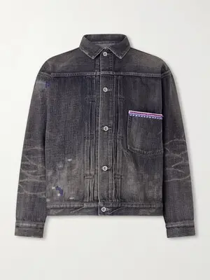 NEIGHBORHOOD Savage Type-1 Denim Jacket - Black
