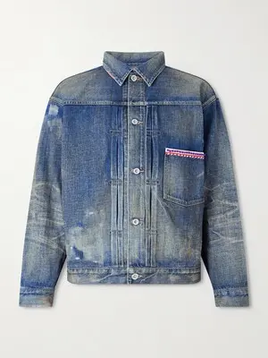 Neighborhood Distressed Jackets For Men