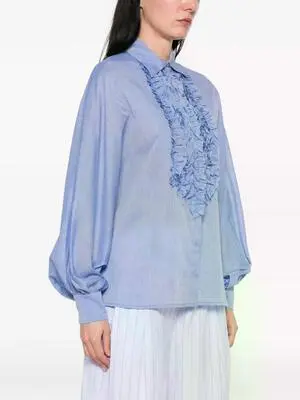 SOSUE Antonia Ruffled Shirt