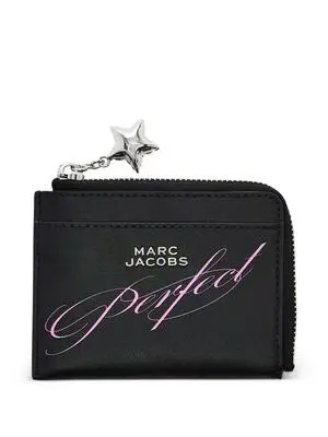 Marc Jacobs Top-zip Star-charm Wallet - Black
