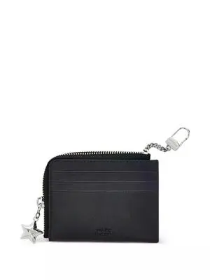 Marc Jacobs Top-zip Star-charm Wallet - Black