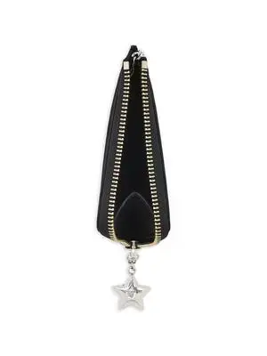 Marc Jacobs Top-zip Star-charm Wallet - Black