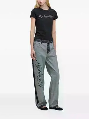 Marc Jacobs Perfect Imperfect Stripe Jeans