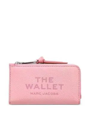Marc Jacobs Leather Zip Wallet - Pink