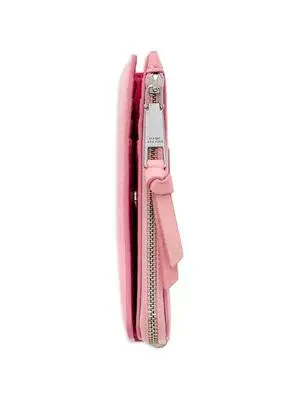 Marc Jacobs Leather Zip Wallet - Pink