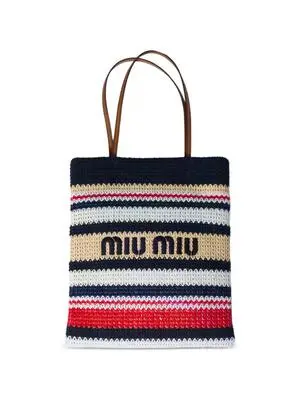 Miu Miu Embroidered Totes