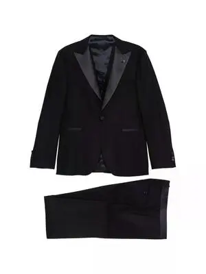 Tagliatore Shawl-lapel Suit - Blue