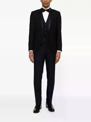 Tagliatore Shawl-lapel Suit - Blue