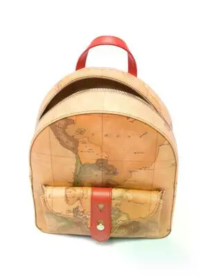 ALVIERO MARTINI 1° CLASSE Map-print Backpack