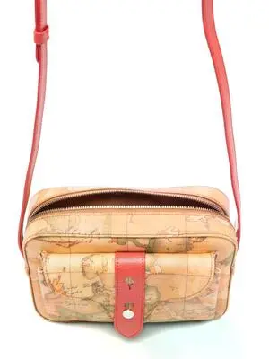 ALVIERO MARTINI 1° CLASSE Map-print Shoulder Bag