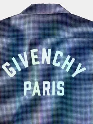 Givenchy Logo-appliqué Gingham Shirt