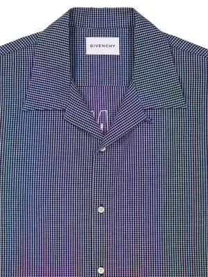 Givenchy Logo-appliqué Gingham Shirt