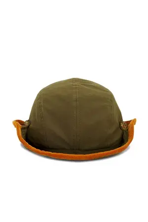 Marni Side Flap Cap - Olive