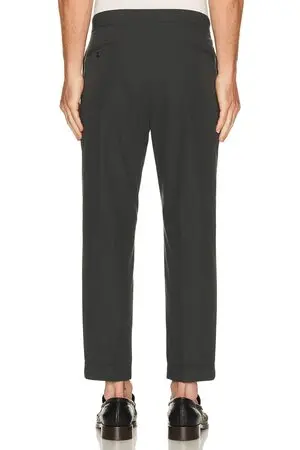 BEAMS 1 Pleat Travel Pants - Charcoal