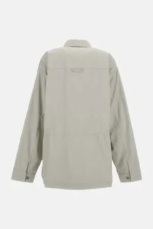 RIER Water-repellent Cotton Field Jacket - Grey