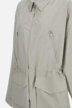 RIER Water-repellent Cotton Field Jacket - Grey