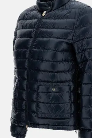 Herno Short Down Jacket With Pockets - Blue