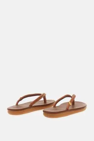 ANCIENT GREEK SANDALS Saionara Rope Flip-flops - Marrone