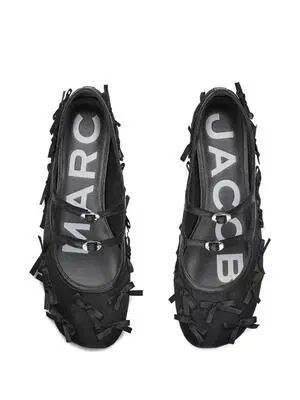 Marc Jacobs Bow-detail Ballet Flats - Black