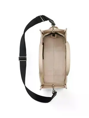 Marc Jacobs The Medium Punk Scribble Canvas Tote Bag - Neutrals