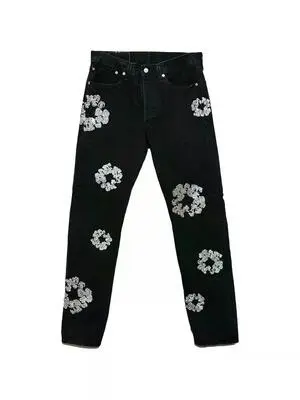 Denim Tears Black Wash Jeans For Men