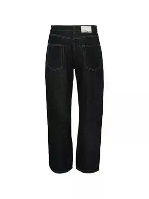 3.1 Phillip Lim Zip-detailing Straight-leg Jeans - Blue