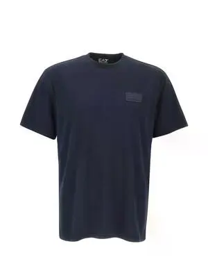 EA7 Logo Crew Neck T-shirt - Blue