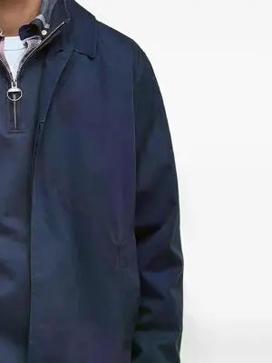 Barbour Rokig Buttoned Coat - Blue