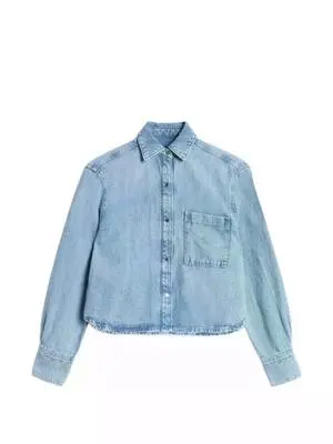 7 For All Mankind Ivy Buttoned Shirt - Blue