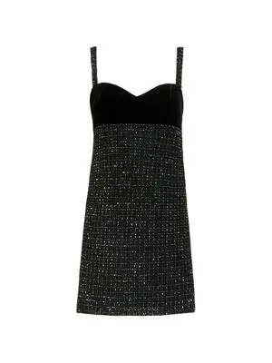 Costarellos Aphra Beaded Mini Dress