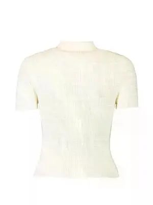 Simkhai Averie Knitted Polo Shirt