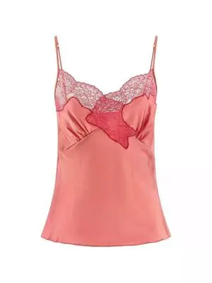 VAILLANT Lace-detailed Top - Pink
