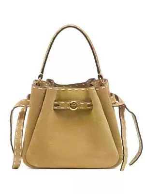 Tory Burch Gold Tone Bucket Bags