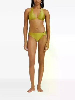 Vilebrequin Ring-detail Bikini Bottom - Green