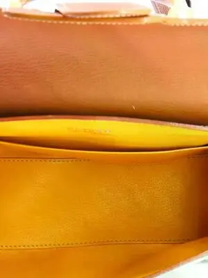 Goyard Saigon Top Handle Mini Shoulder Bag - Brown