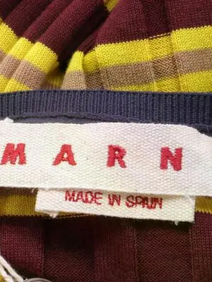 Marni Striped Ribbed-knit Cotton Sweater