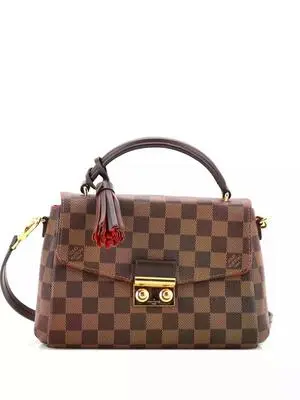 LOUIS VUITTON Croisette Handbag Damier Crossbody Bag - Brown