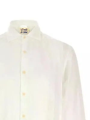 MC2 SAINT BARTH Pointed-collar Shirt - White