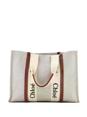 Chloe Silver Tone Totes