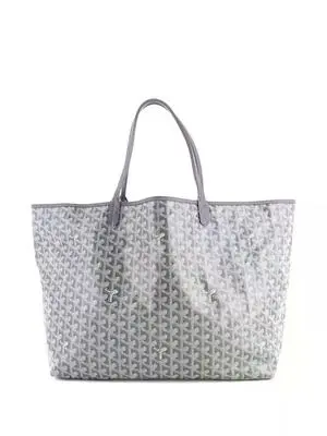 Goyard Saint Louis Coated Canvas Gm Tote Bag - Grey