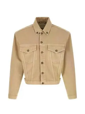 ENTIRE STUDIOS Flap-pocket Denim Jacket - Neutrals