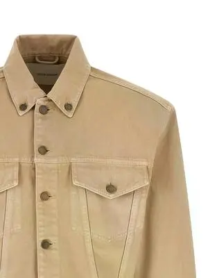 ENTIRE STUDIOS Flap-pocket Denim Jacket - Neutrals