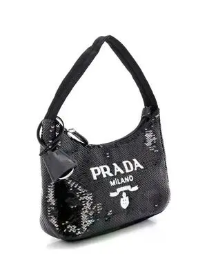Prada Re-edition 2000 Sequins Mini Hobo Bag