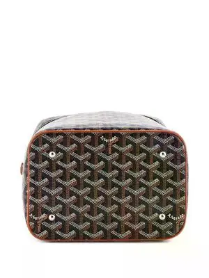 Goyard Muse Vanity Case Coated Canvas Pouch - Black