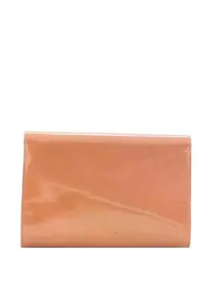 LOUIS VUITTON Louise Patent Mm Clutch Bag - Neutrals