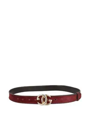 Gucci Logo-buckle Belt - Red